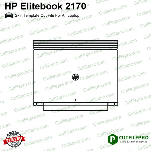 HP Elitebook 2170 Cut File Skin Template Vector